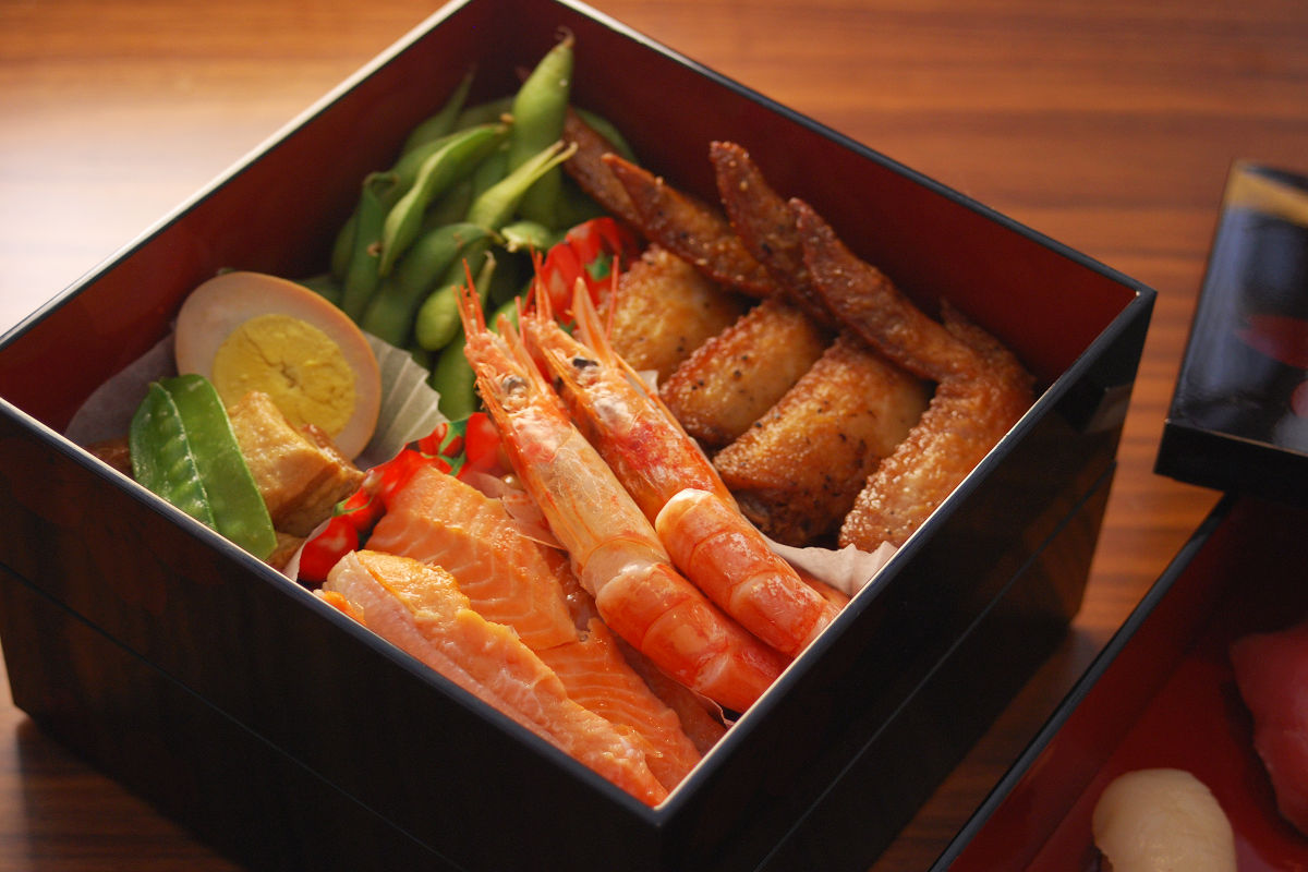 “Hanami”, a cherry blossom viewing which is the spring traditional eve ...