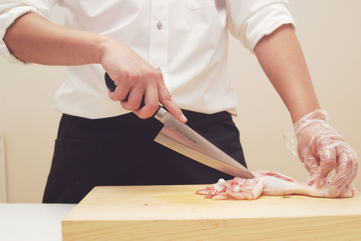 How to Use a Boning Knife to Cut Apart Chicken Carcass - Globalkitchen ...