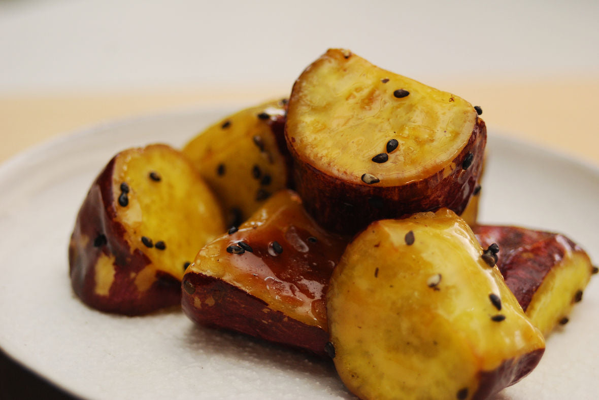 The Taste of Autumn - How to Cook Daigaku Imo, Candied Sweet Potatoes ...