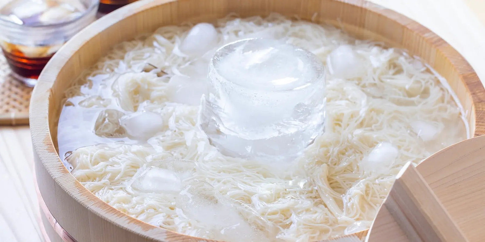 Somen & Cold Chinese Noodle Tagged "Shaved Ice" - Globalkitchen Japan