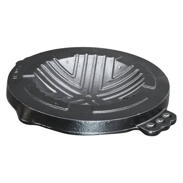 Asahi Chuzo Cast Iron Genghis Khan Grill Pan - Globalkitchen Japan