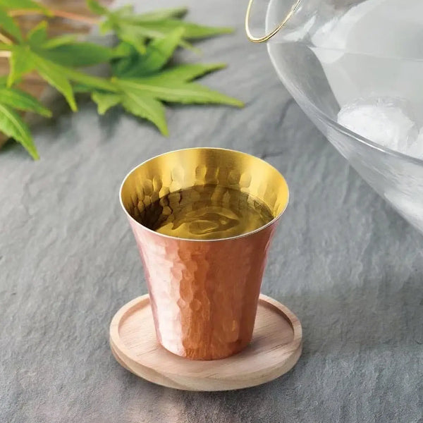 Asahi Copper Cold Sake Cup 65ml - Globalkitchen Japan