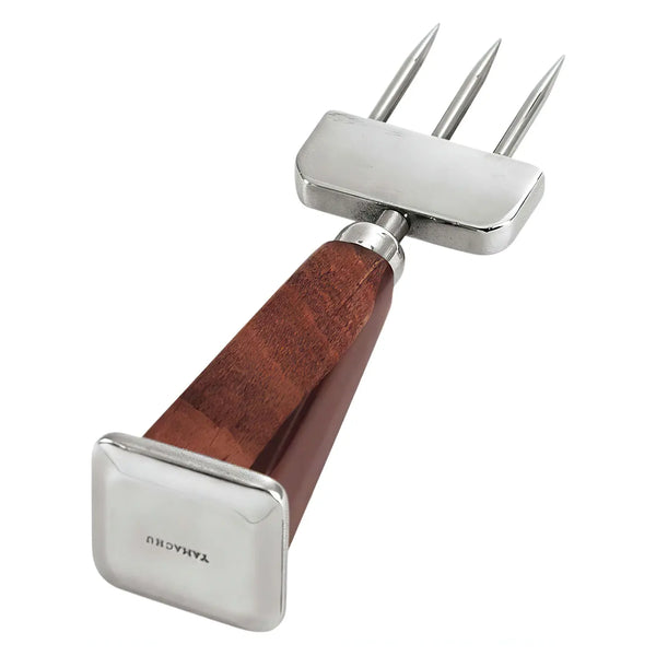 EBM Stainless Steel 3 Prong Ice Pick Square Handle - Globalkitchen Japan