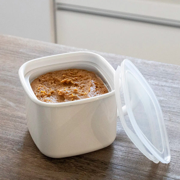 Fujihoro Enamel Miso Food Container - Globalkitchen Japan