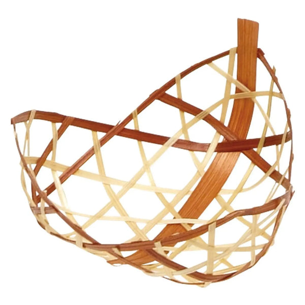 MANYO Bamboo Small Serving Basket Mitsuba - Globalkitchen Japan