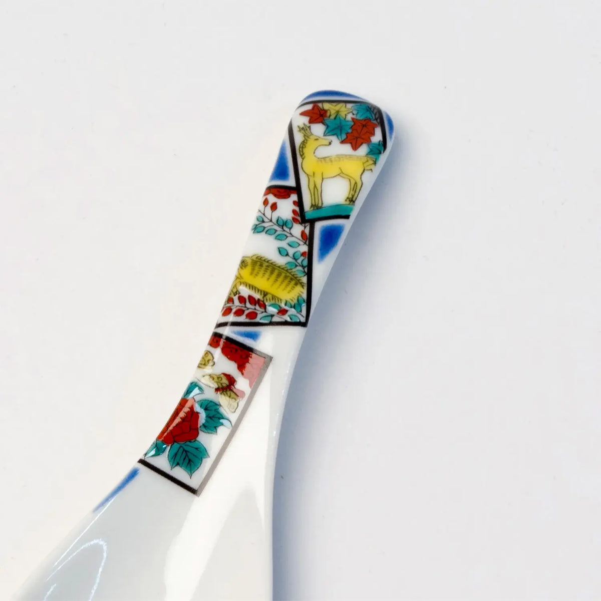 SEIKOU Kutani Porcelain Renge Spoon Inoshikacho - Globalkitchen Japan