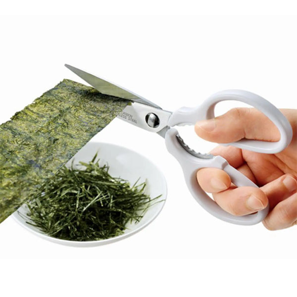 Shimomura Stainless Steel Full Veggie Spring Onion Kitchen Scissors ...