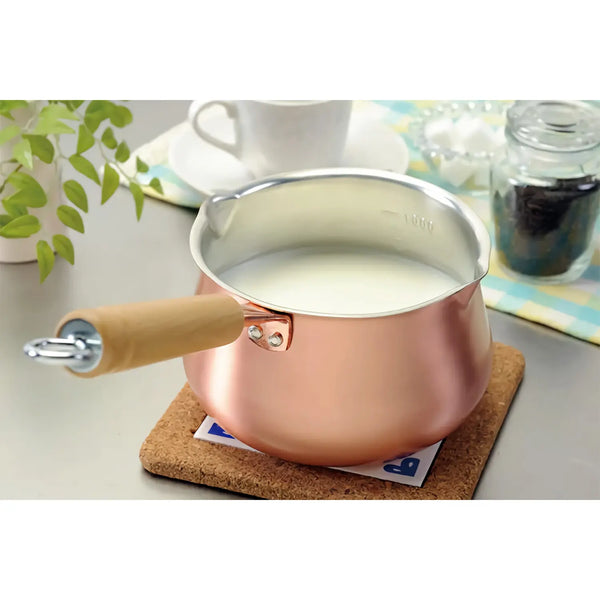 Tanabe Copper Milk Pan - Globalkitchen Japan