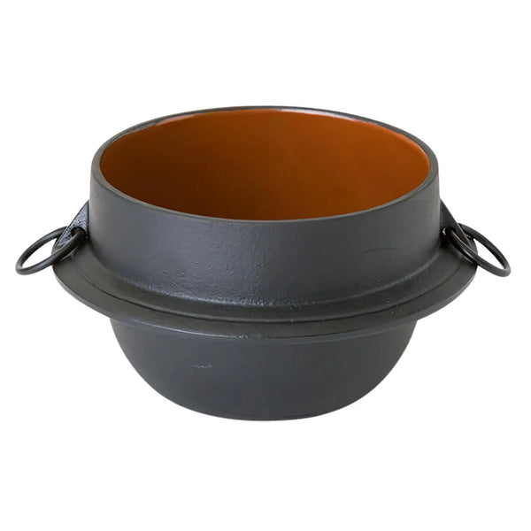 Toushin Goshin Cast Iron Kamameshi Pot Set - Globalkitchen Japan