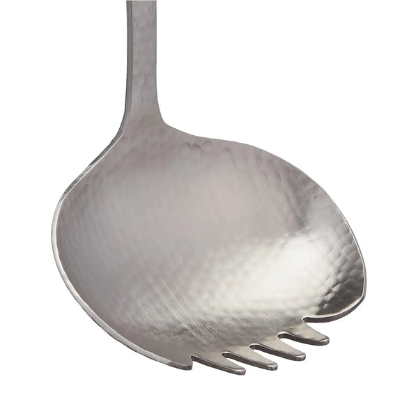 Wada Nagomi Stainless Steel Hammered Fork Ladle - Globalkitchen Japan