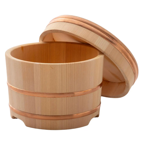 Yamacoh Ohitsu Sawara Wooden Rice Container (Edobitsu) - Globalkitchen ...