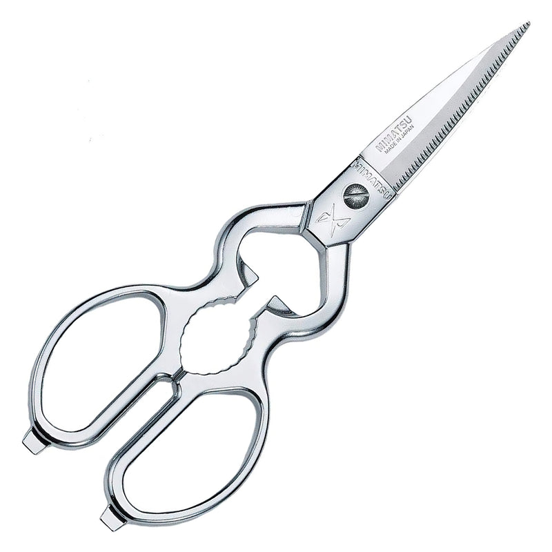 MIMATSU Stainless Steel Take-Apart Kitchen Scissors - Globalkitchen Japan