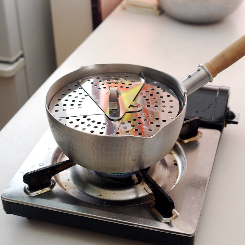 Shimomura Safety Free Size Otoshibuta Drop Lid - Globalkitchen Japan