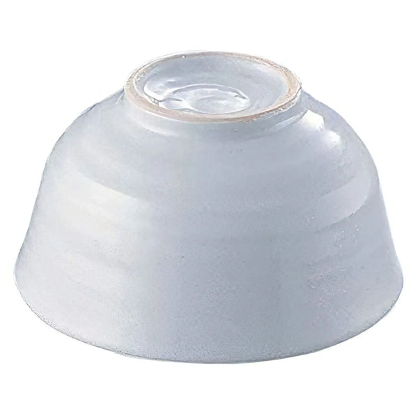 TKG Seto Ware Ceramic Rice Bowl Natural White 11.5cm - Globalkitchen Japan