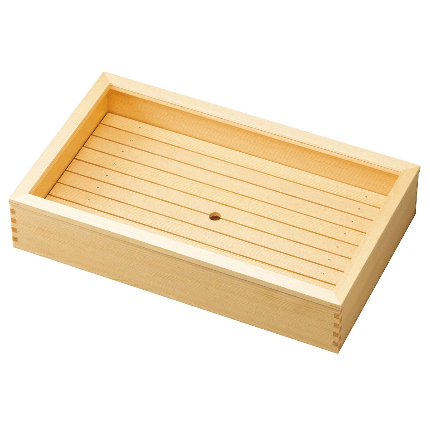 Yamacoh Wooden Sushi Neta Case with Acrylic Cover - Globalkitchen Japan