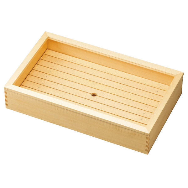 Yamacoh Wooden Sushi Neta Case with Acrylic Cover - Globalkitchen Japan