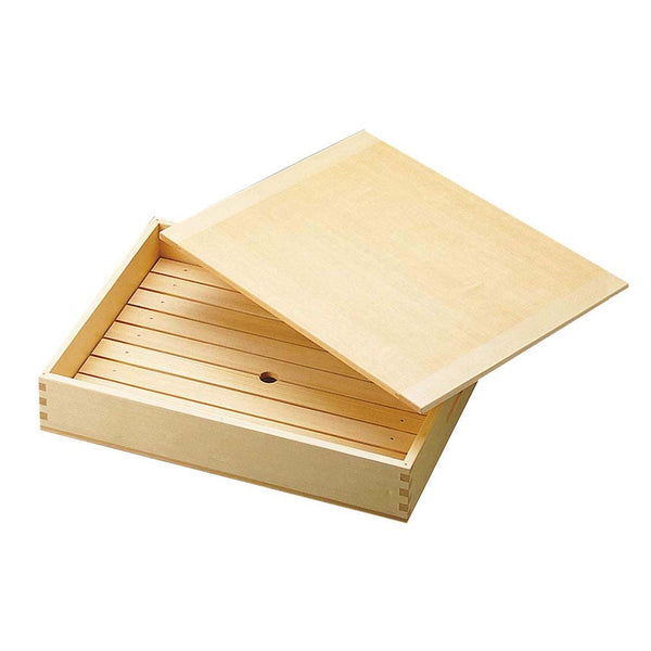 Yamacoh Wooden Sushi Neta Case with Lid - Globalkitchen Japan