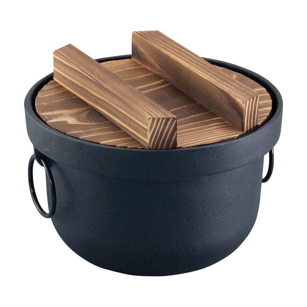 Ikenaga Cast Iron Rice Cooker - Globalkitchen Japan