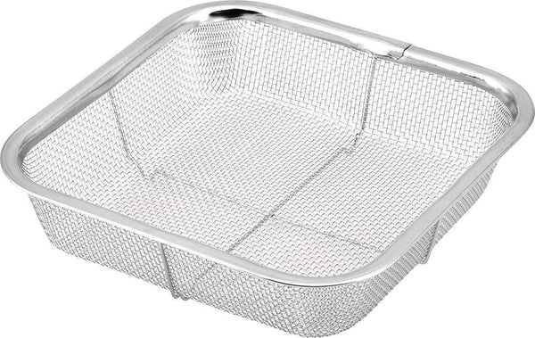 MINEX Stainless Steel Square Mesh Colander - Globalkitchen Japan