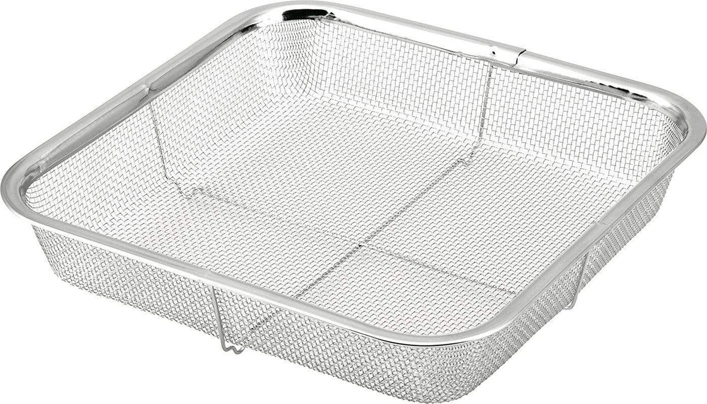 MINEX Stainless Steel Square Mesh Colander - Globalkitchen Japan