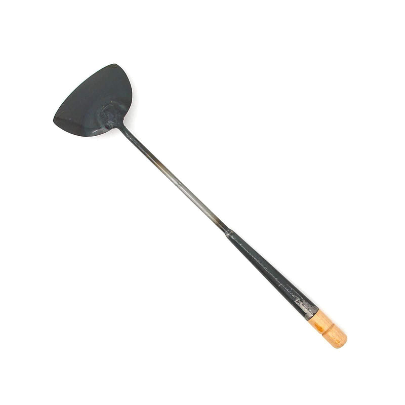Yamada Iron Long Handle Wok Spatula (Chuan) - Globalkitchen Japan